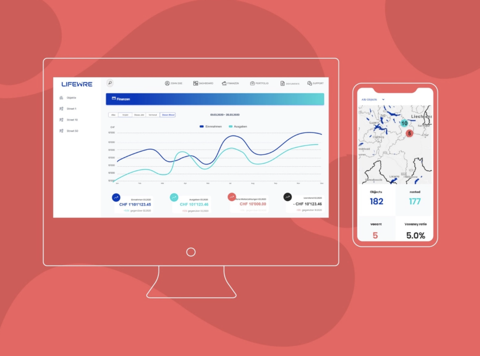 Web & Mobile Application for Property Management - Kutia